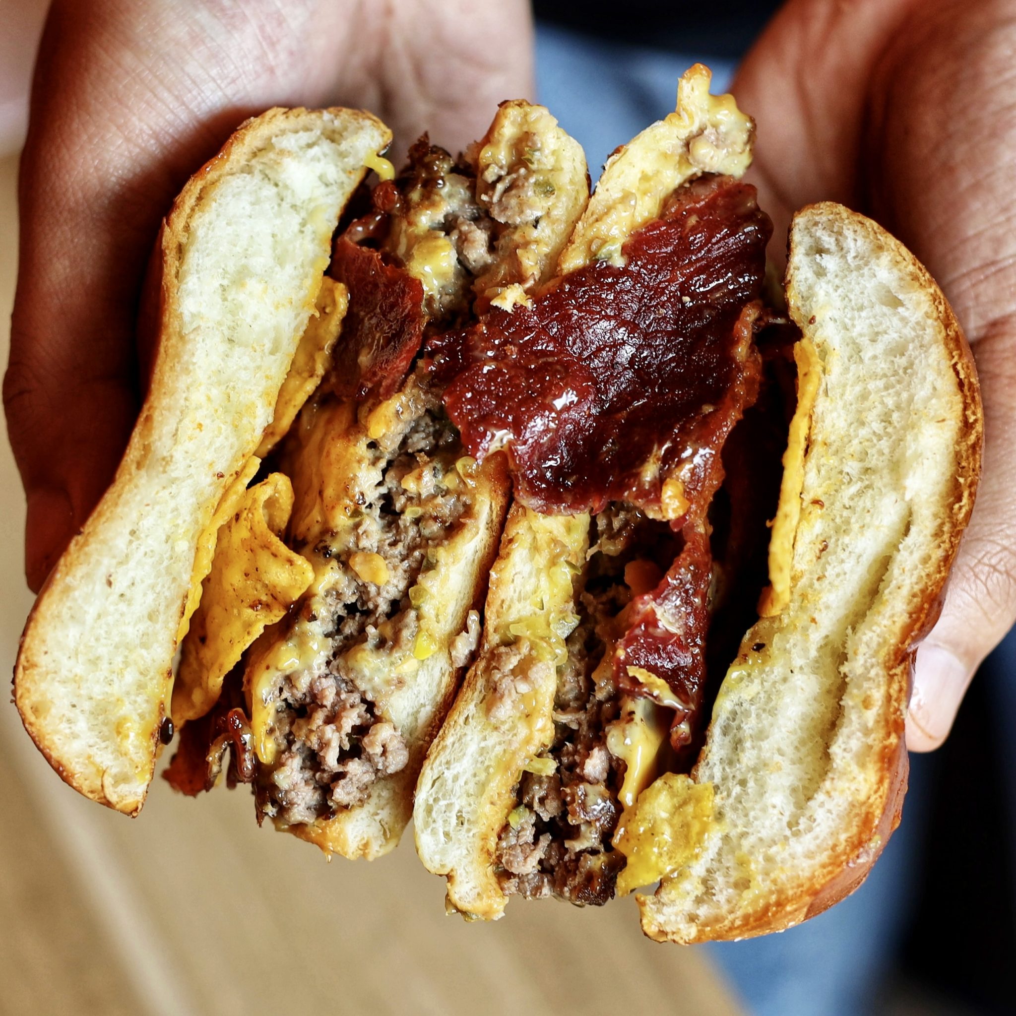 Spotted! This Local Burger Joint Has Nutella Chocolate Beef Burger & We ...