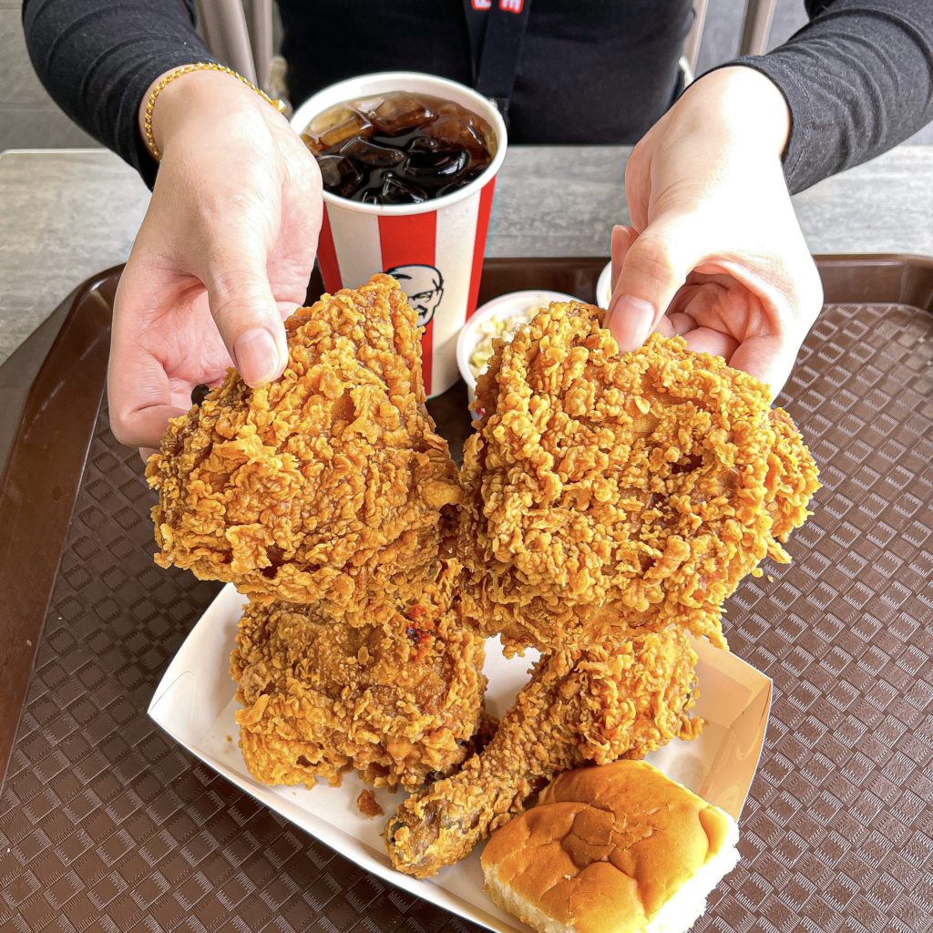 Your Fried Chicken Is In Good Hands! KFC Taking Good Care Of The ...