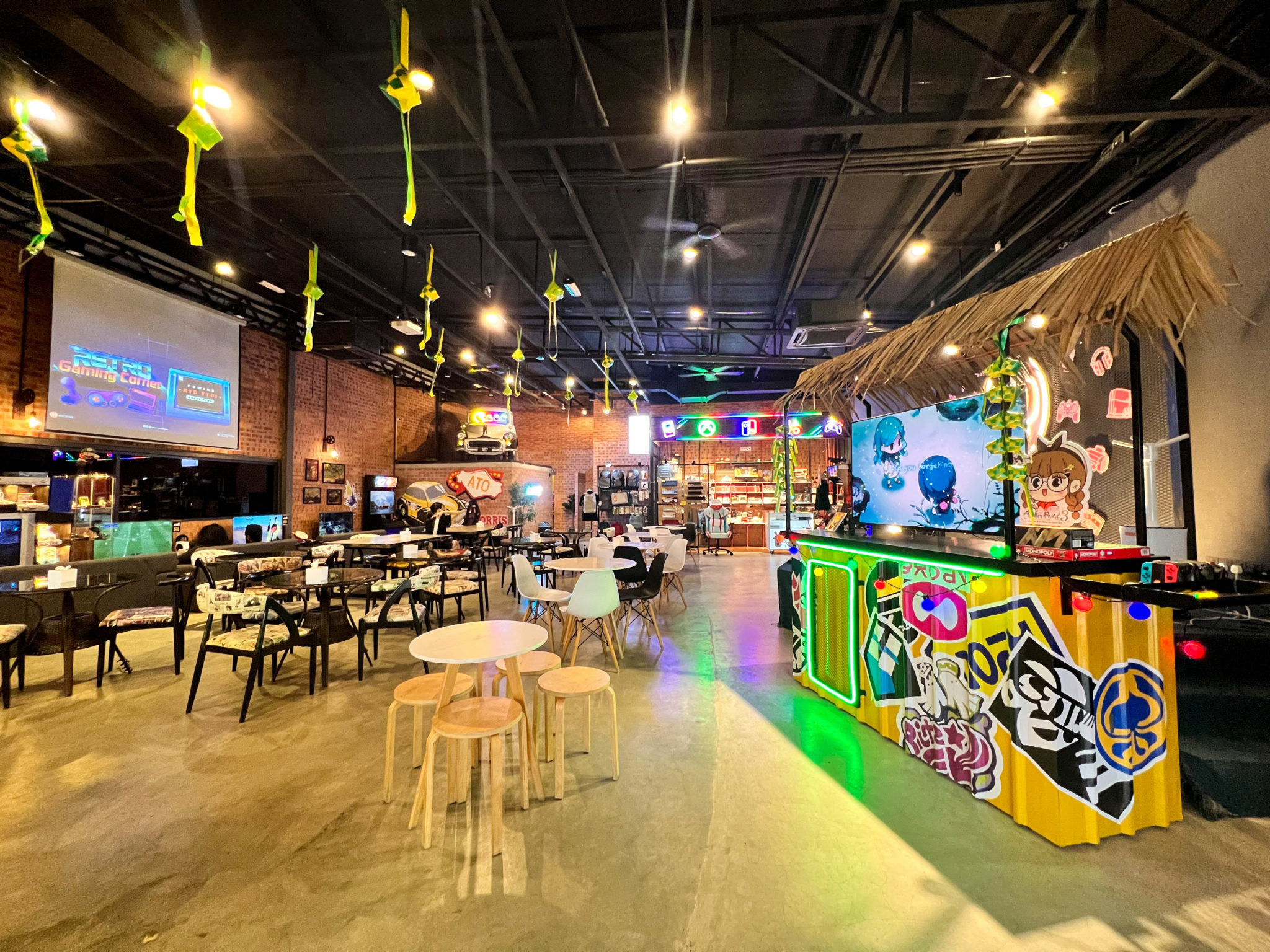 LARGEST Gaming Warehouse Cafe In KL Where You Can Dine & Play PS5 ...