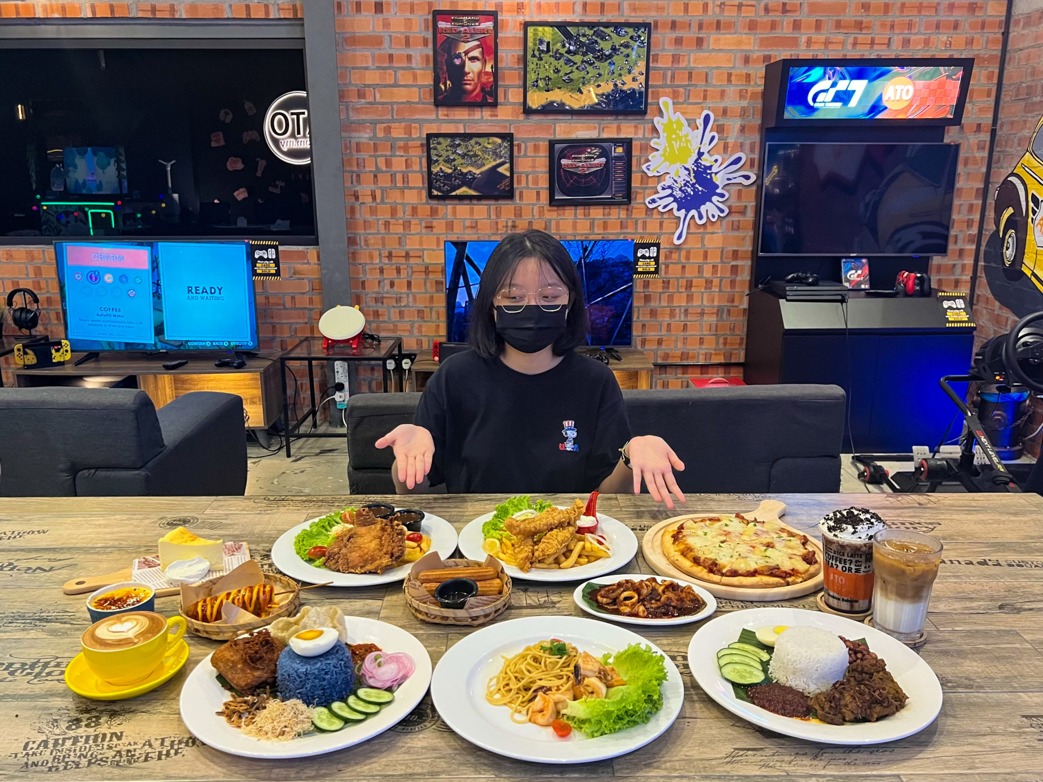 LARGEST Gaming Warehouse Cafe In KL Where You Can Dine & Play PS5 ...