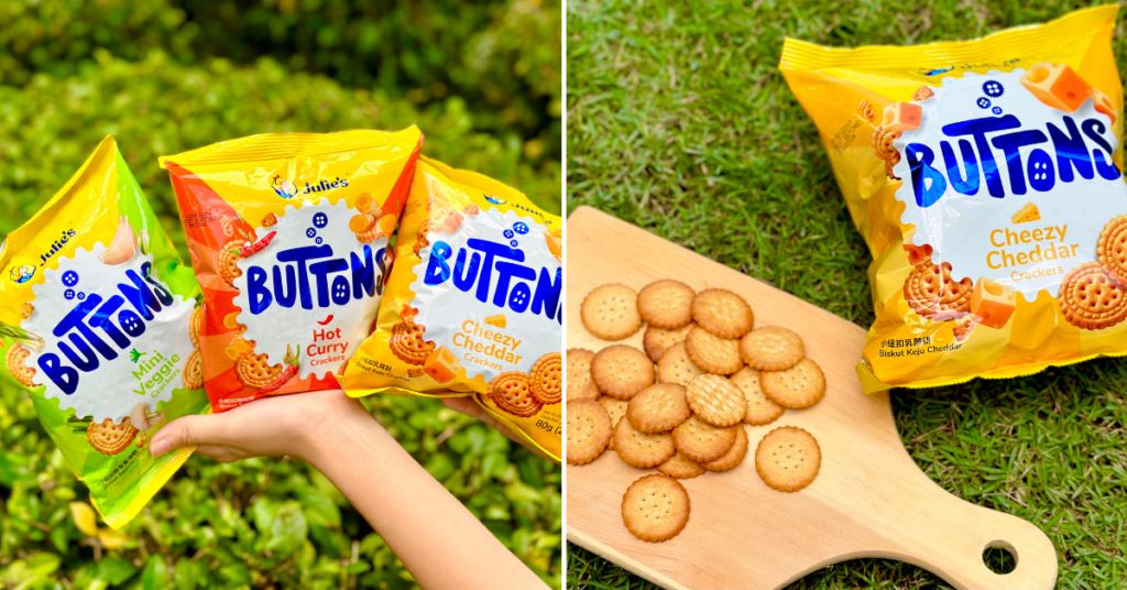 “Button Up!” Julie’s Biscuits Rolls Out Adorable Buttons & It’s Perfect ...