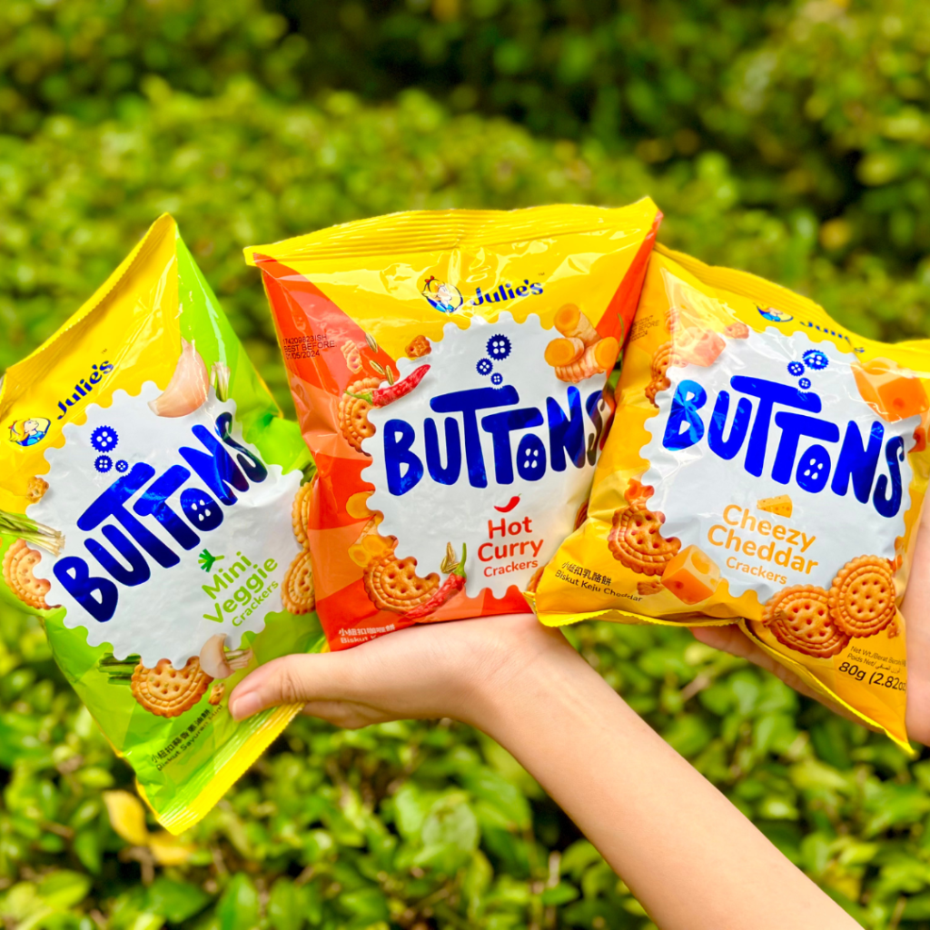 “Button Up!” Julie’s Biscuits Rolls Out Adorable Buttons & It’s Perfect ...