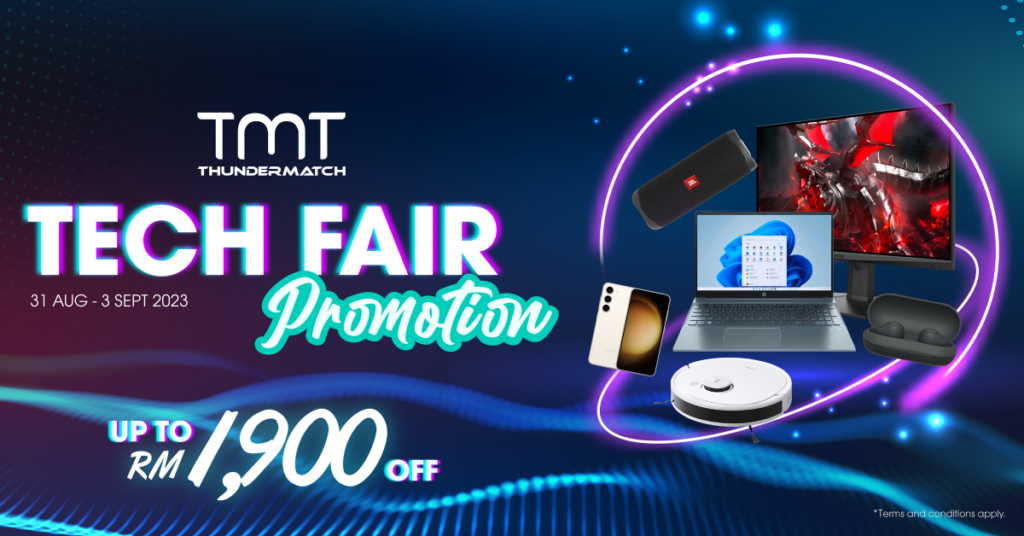 Get All Your Tech Gadgets For Up To RM1,900 OFF At TMT’s Tech Fair ...