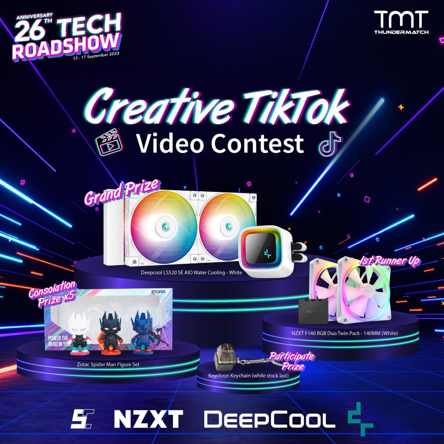 Celebrate TMT 26th Anniversary Tech Roadshow With Up To 90% OFF Branded ...