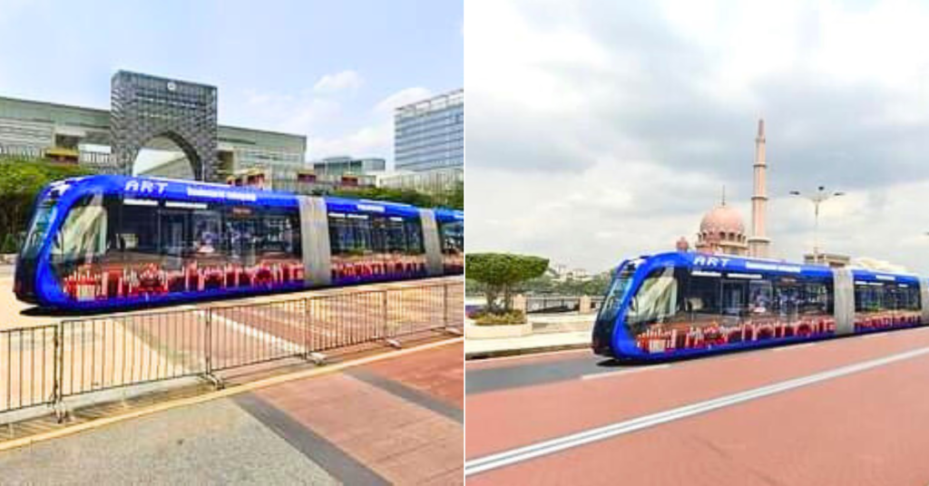 Malaysia’s First-Ever Trackless Smart Tram To Open Soon In Putrajaya ...