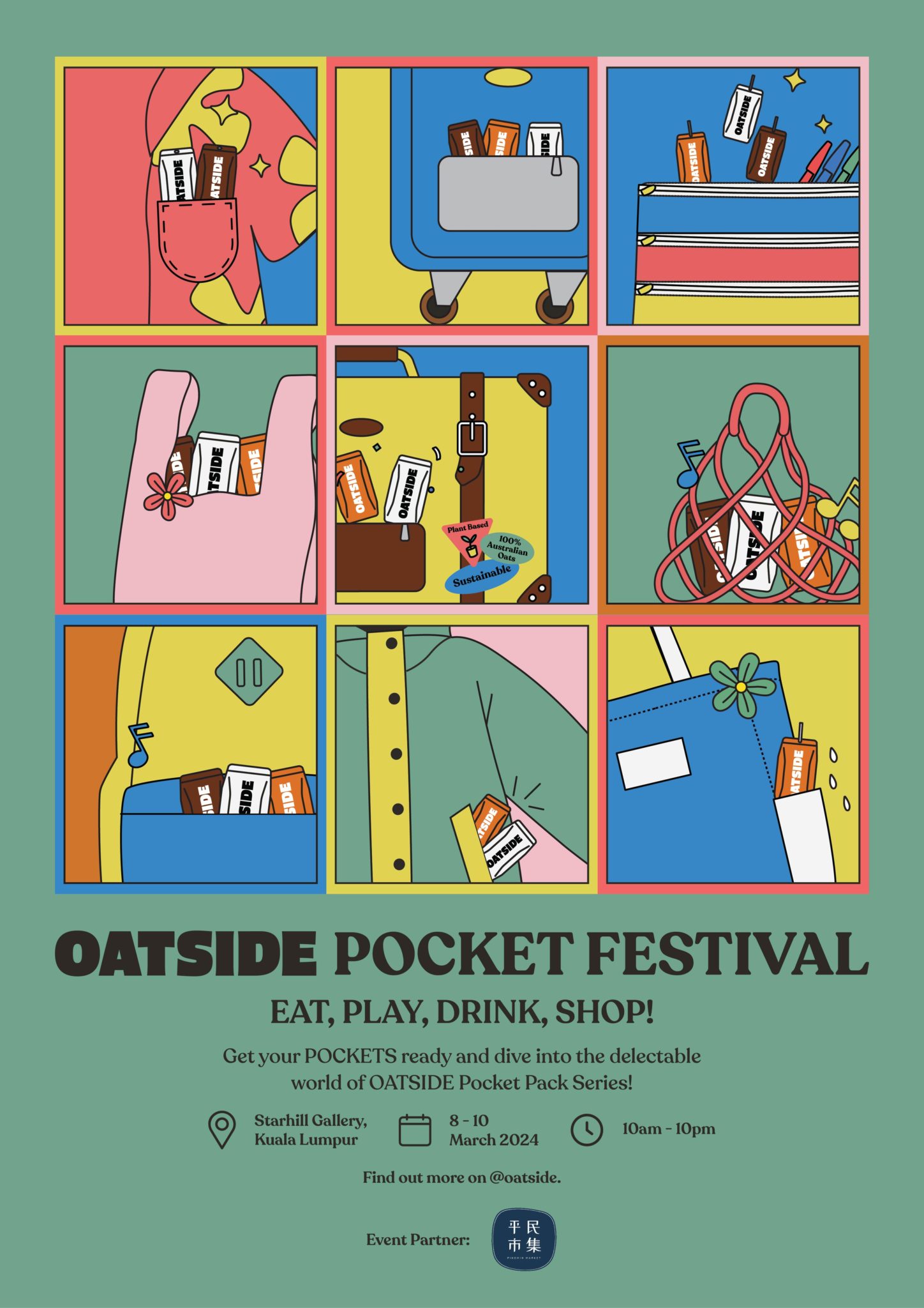 OATSIDE Launches New Pocket Pack Series In Malaysia (Check It Out At ...