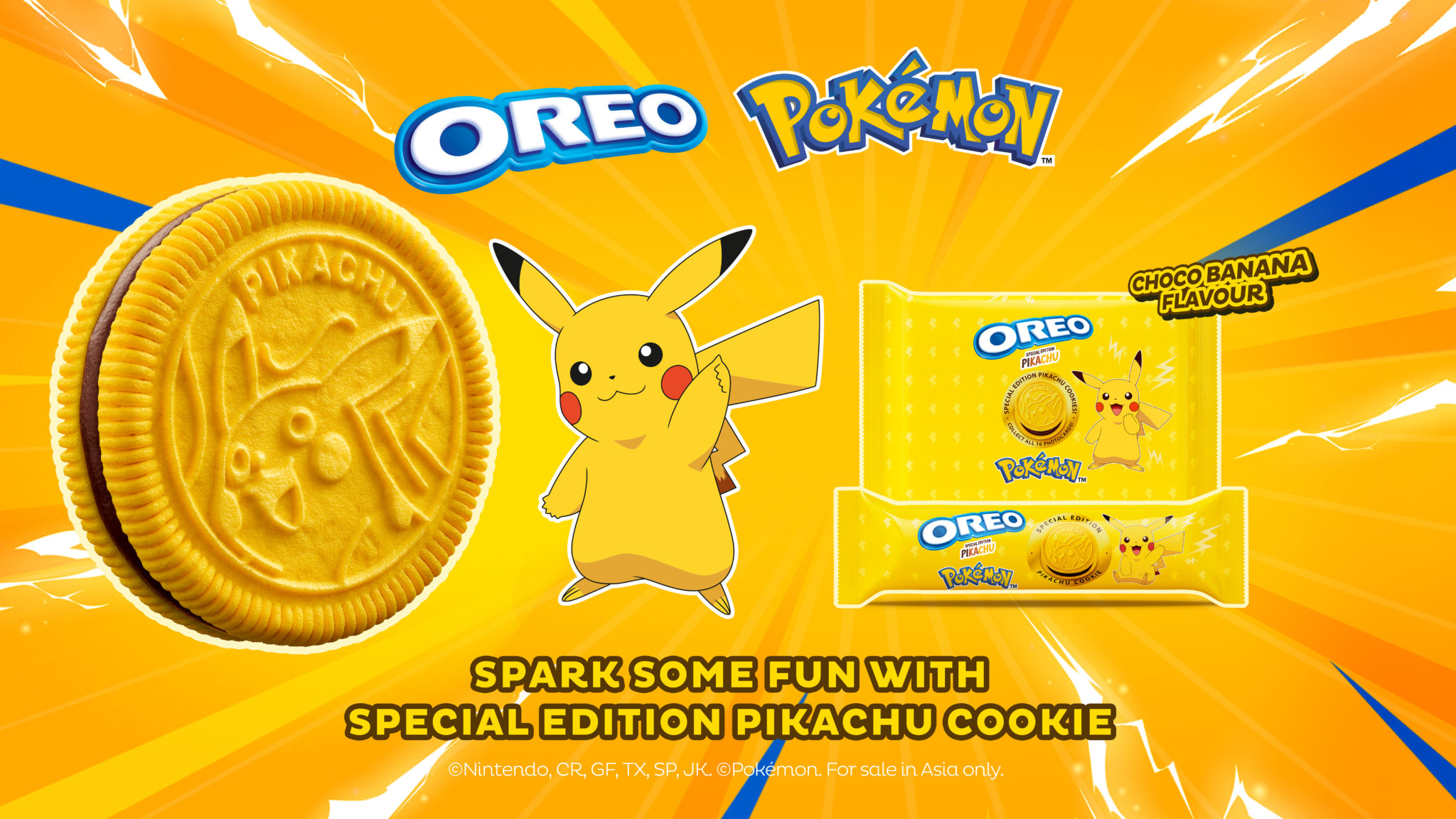 OREO Pokemon - Special Edition Pikachu Cookie - KL Foodie