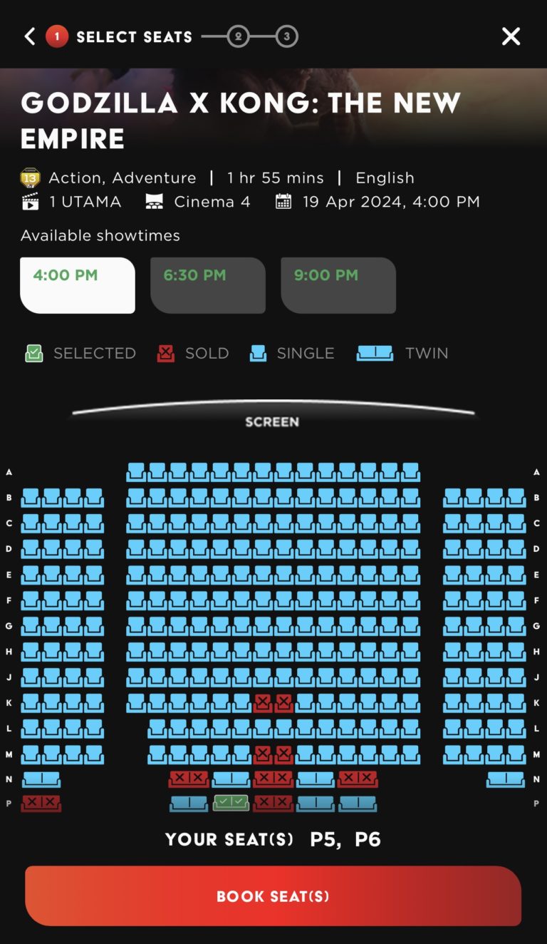 Enjoy TGV Cinemas Movie Tickets For Only RM5.50 From Today Till 21st April! - KL Foodie