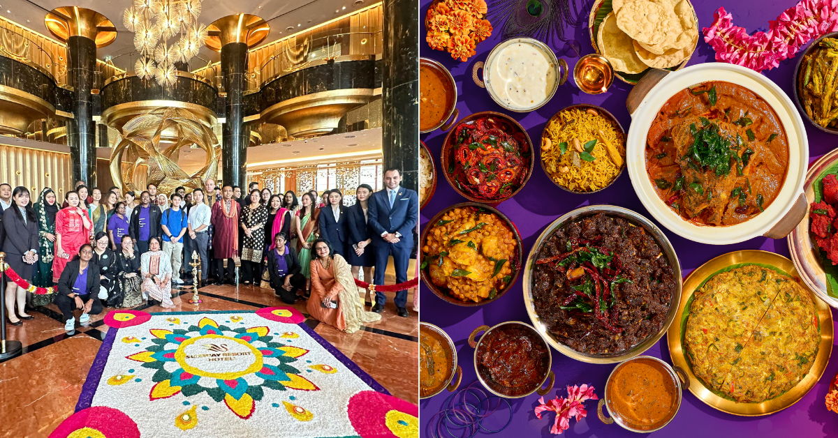 Sunway Resort Hotel Unveils FIRST-EVER Eco-Rangoli & Festive Spices Of ...