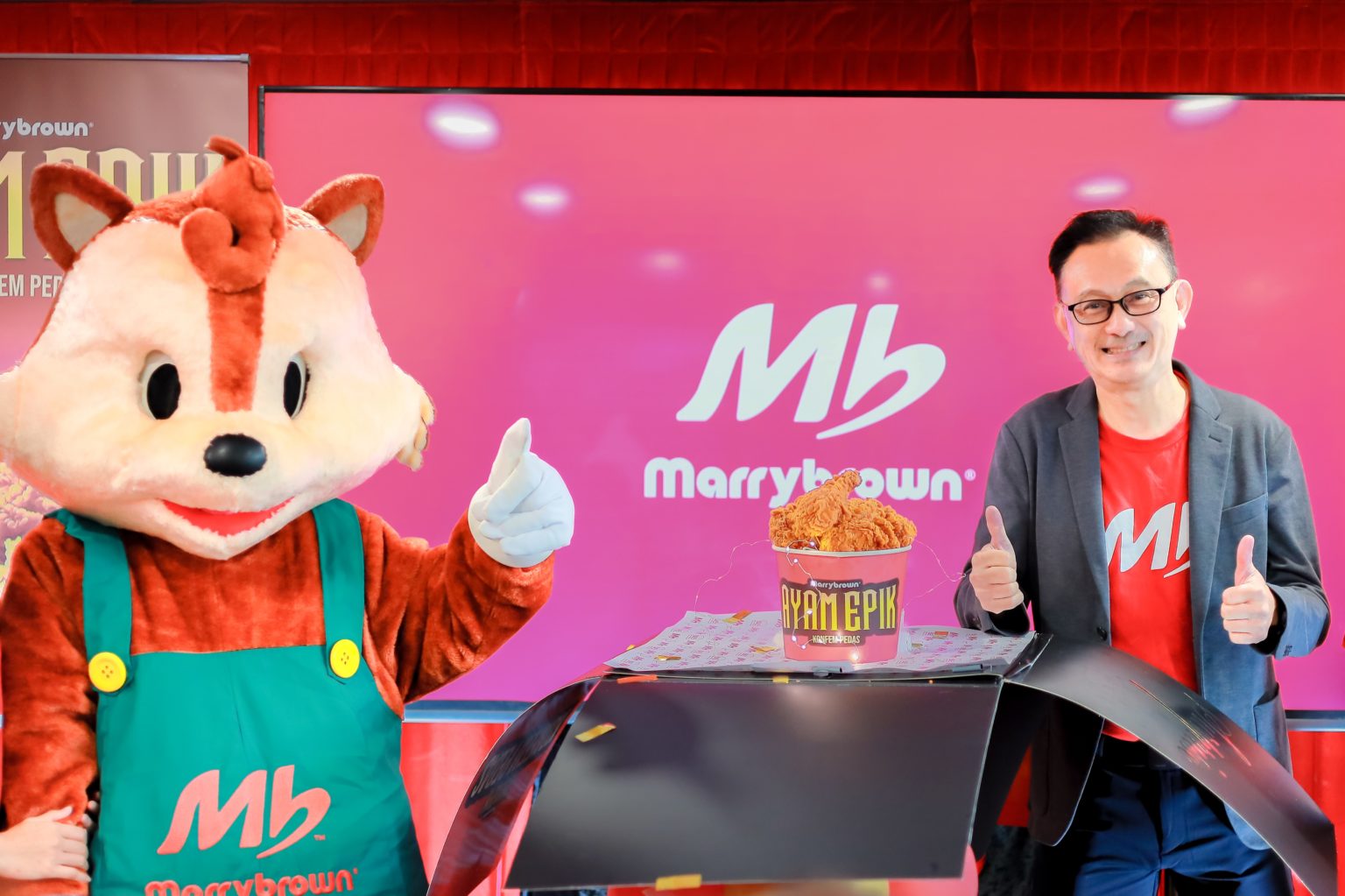 Marrybrown Drops NEW 'Konfem Pedas' Spicy Crispy Chicken - KL Foodie