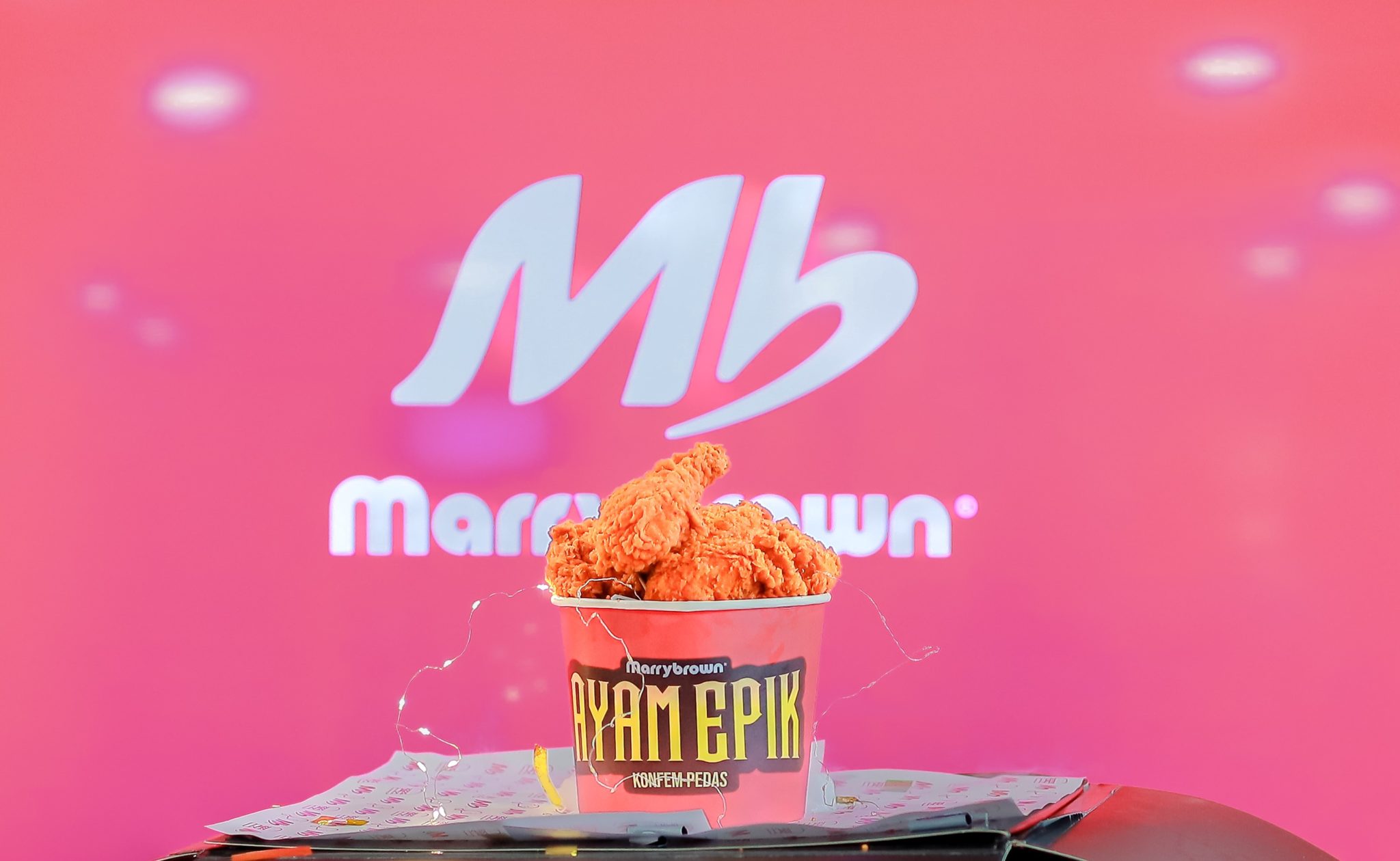 Marrybrown Drops NEW 'Konfem Pedas' Spicy Crispy Chicken - KL Foodie